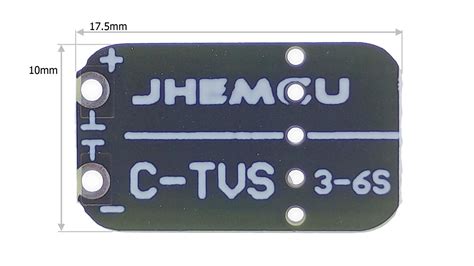 Spike Absorber Jhemcu With 25v 470uf Cap Cube Fpv