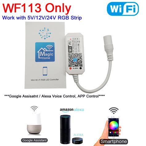 Magic Home Bluetooth Wifi Rgb Rgbw Rgbwc Led Strip Vicedeal