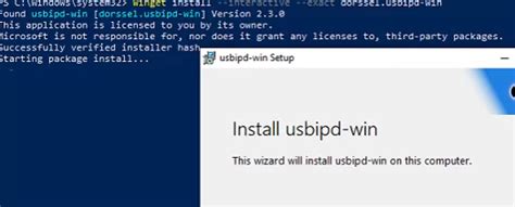 attaching host usb devices to wsl or hyper v vm windows os hub