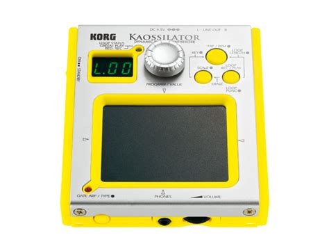 Korg Kaossilator KO-1 Dynamic Phrase Synthesizer Reviews | Equipboard®