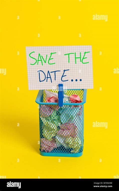 Text Sign Showing Save The Date Business Photo Showcasing Organizing Events Well Make Day