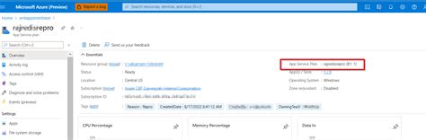Azure Webapp Up Command Specify Sku For App Service To Run On Stack Overflow