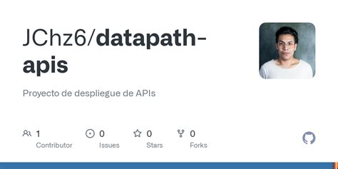 GitHub JChz6 Datapath Apis Proyecto De Despliegue De APIs