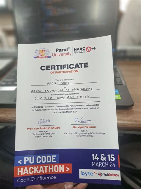 parth soni on linkedin during the exhilarating 36 hours hackathon