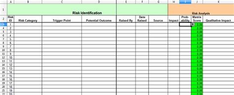 Risk Assessment Worksheet Worksheets Library