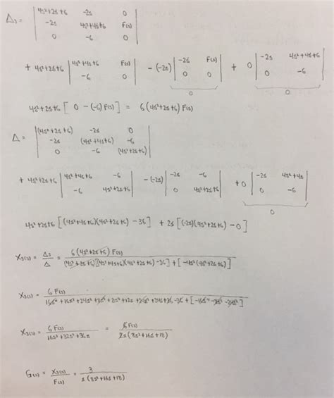 Solved Find The Transfer Function G S X S F S For Chegg
