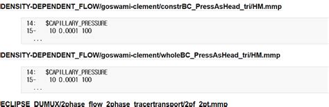 Capillary Pressure Usability Opengeosys Community