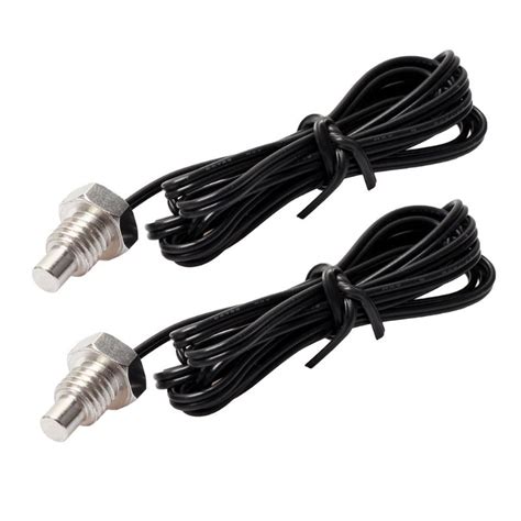 2pcs Ntc 10k M8 Thermistor Temperature Sensor Thre Grandado