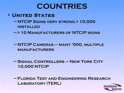 Deployment Of Ntcip Ppt