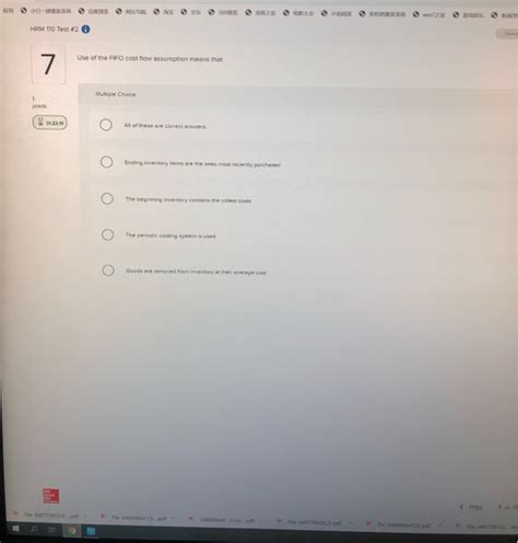 Use Of The Fifo Cost Flow Assumption Means That Jacey Has Roman