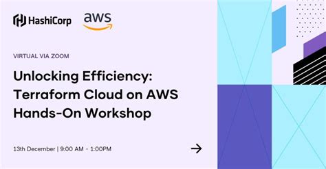 Sreenath Premnadh On Linkedin Unlocking Efficiency Terraform Cloud On Aws Hands On Workshop