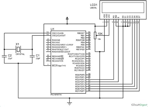 Lcd Interfacing With Pic Microcontroller Using Mplabx And Xc8