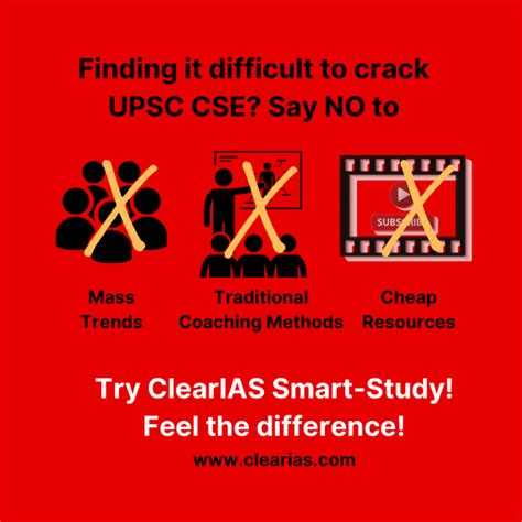 Upsc Coaching Nothing Like Clearias Clearias
