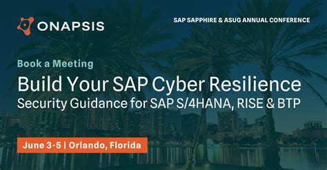 Learn About Onapsis At Sap Sapphire Sashi Karthik Posted On The Topic