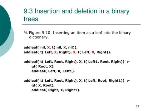 Ppt Part 1 The Prolog Language Chapter 9 Operations On Data Structure Powerpoint Presentation