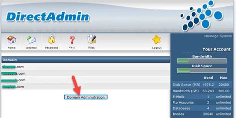 การเพม ลบ แกไข เวบไซต โดเมนเนม ใน DirectAdmin