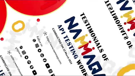 Testingworkshop Apitesting Nammaqa Softwaretesting Nammaqa