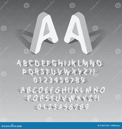 Rounded Font Vector Alphabet 64221012 Rounded Font Vector Alphabet 64221012