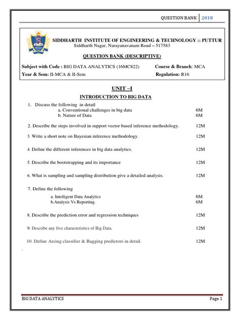 16mc822 big data analytics pdf