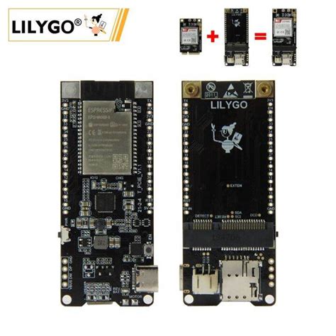 Lilygo® Ttgo T Pcie Esp32 Sim Series Module Wifi Bluetooth Nano Card