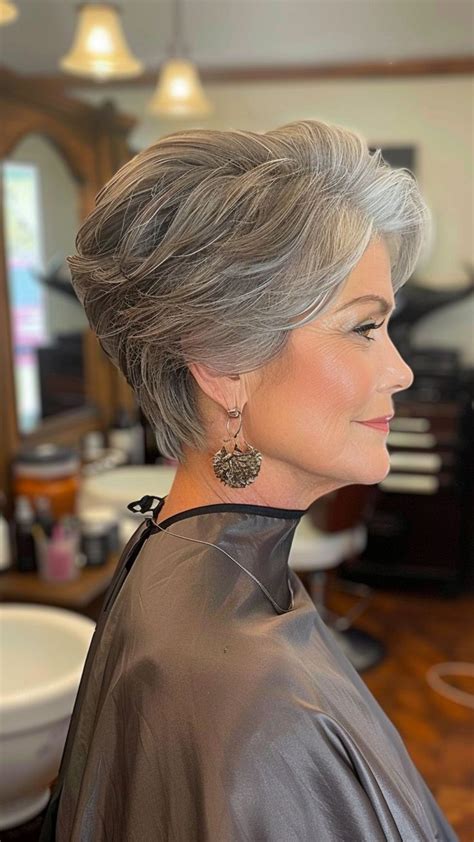23 Best Gray Hairstyles For Older Women Embracing Natural Beauty Short Hair Cuts Grey Hair