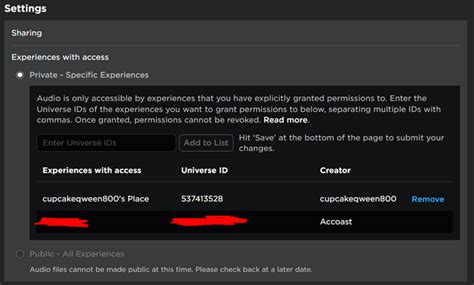 i keep getting banned for an audio art design support developer forum roblox
