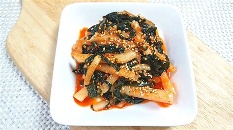 미세먼지에 좋은 반찬 새콤달콤 미역초무침레시피