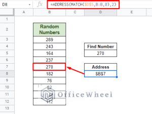 Return Cell Reference In Google Sheets 4 Easy Ways OfficeWheel