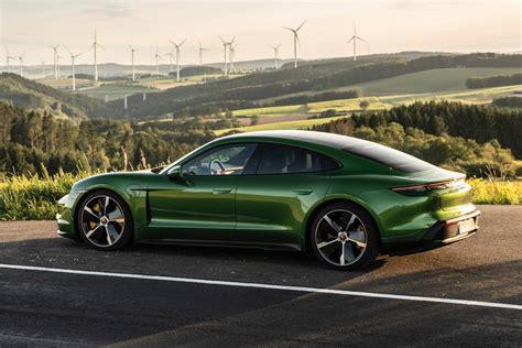 Porsche Taycan Turbo S Looks Epic In Mamba Green Autoevolution