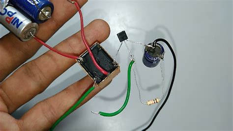 Relay Off Time Delay Timer By Using Npn Transistor And Capacitor