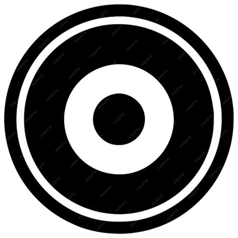 Pictogramme De Licône De La Rosette Vecteur Premium