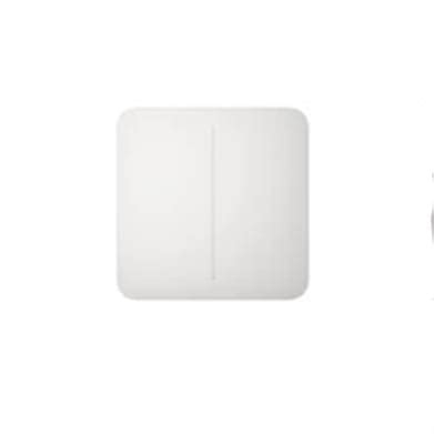 Ajax SOLOBUTTON Bianco Lightswitch 2 Moduli