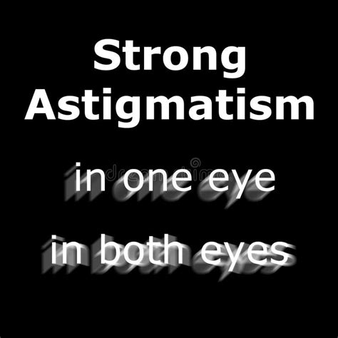 Astigmatism Vision Examples