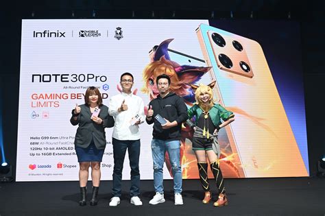 Infinix Launches Infinix Note Series To Empower Gamers Starting At Myr Tav