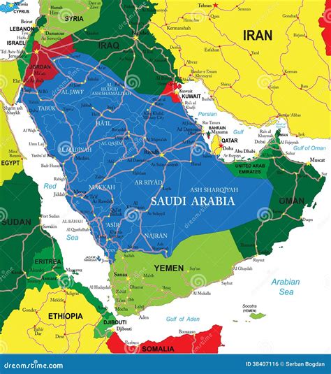 Saudi Arabia Map In Gray On A Black Background 3d Vector Illustration