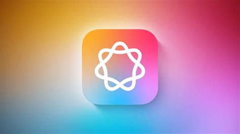 apple intelligence logo macbook air gradient macos sequoia — download