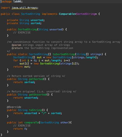 Solved Package Lab06 Import Javautilarrays Public Class