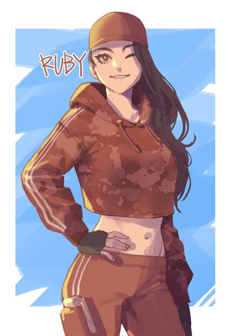 Ruby Fortnite Anime Wallpapers Wallpaper Cave