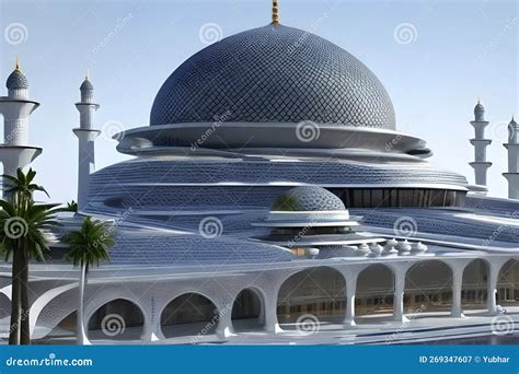 The Mosque Of Tomorrow A Visionary Concept For The Next Generation With Generative Ai Stock