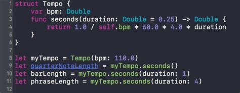 How To Calculate Time And Tempo In Swift Rswift