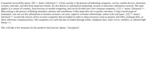 Javascript Database Search Page Using Universal Sentence Encoder For
