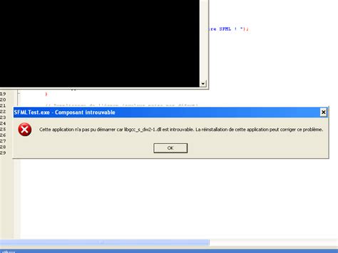 Sfml Erreur Dexécution Par Coco Page 1 Openclassrooms