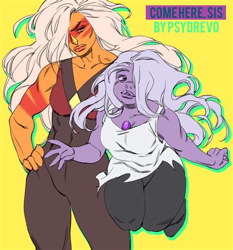 My Sketch Of Jasper And Amethyst R Stevenuniverse
