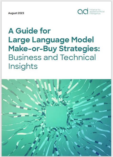 Tsai Wen Lin Phd On Linkedin A Guide For Large Language Model Make Or