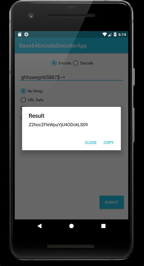 Download Do Apk De Base64 Encoder Decoder No Wrap Url Safe Para Android