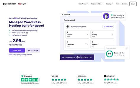 Hostinger Wordpress Hosting Review Wpsite