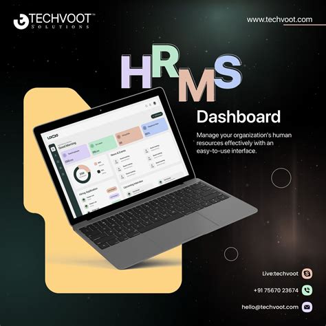 techvoot solutions on linkedin hrms dashboard techvootsolutions hrtech humanresources