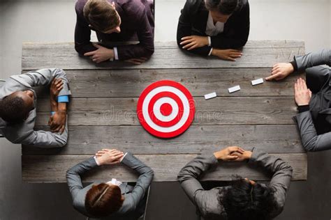 Business Team And Target Stock Image Image Of Goal 269232609