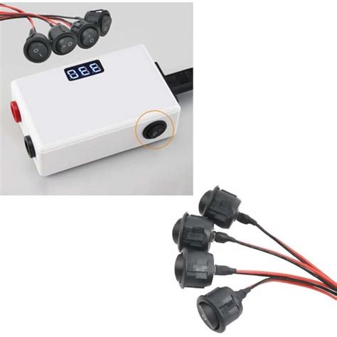 Rund Vippbrytare Ac 6a 125v 3a 250v 2 Stifts Vippbrytare La Fyndiq
