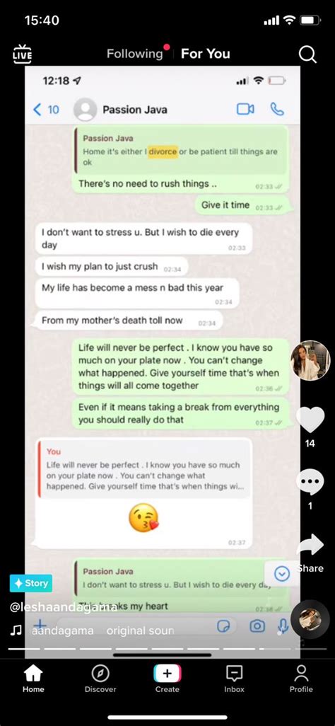 Secret Chats Between Passion Java His Side Chick Leaked IHarare News